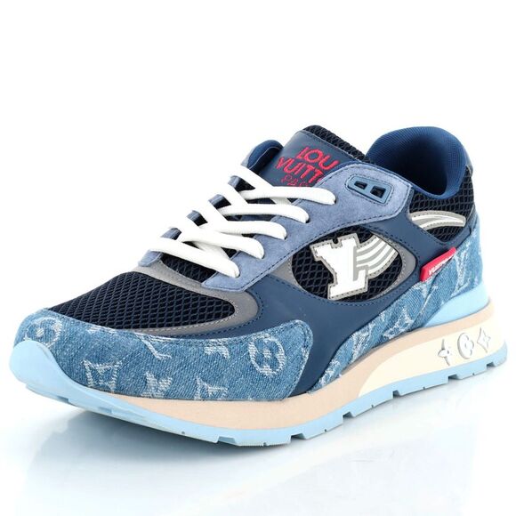 Louis Vuitton | Shoes | Louis Vuitton Mens Run Away Sneakers Mesh And ...